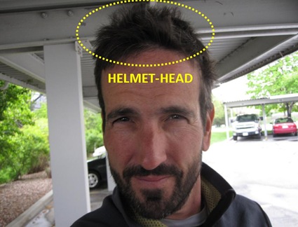 Watching the World Wake Up: All About My (Helmet) Hair